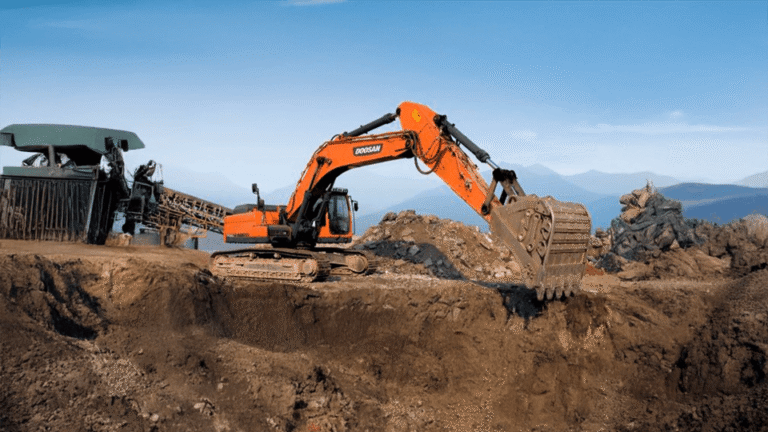 5 ventajas de las excavadoras sobre orugas en el trabajo - Hyundai Develon Chile